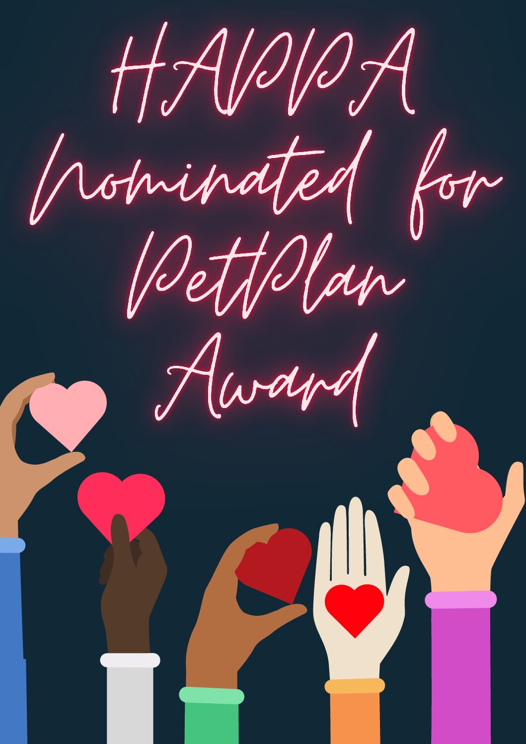 HAPPA delighted to be recognised in Petplan Charity Awards